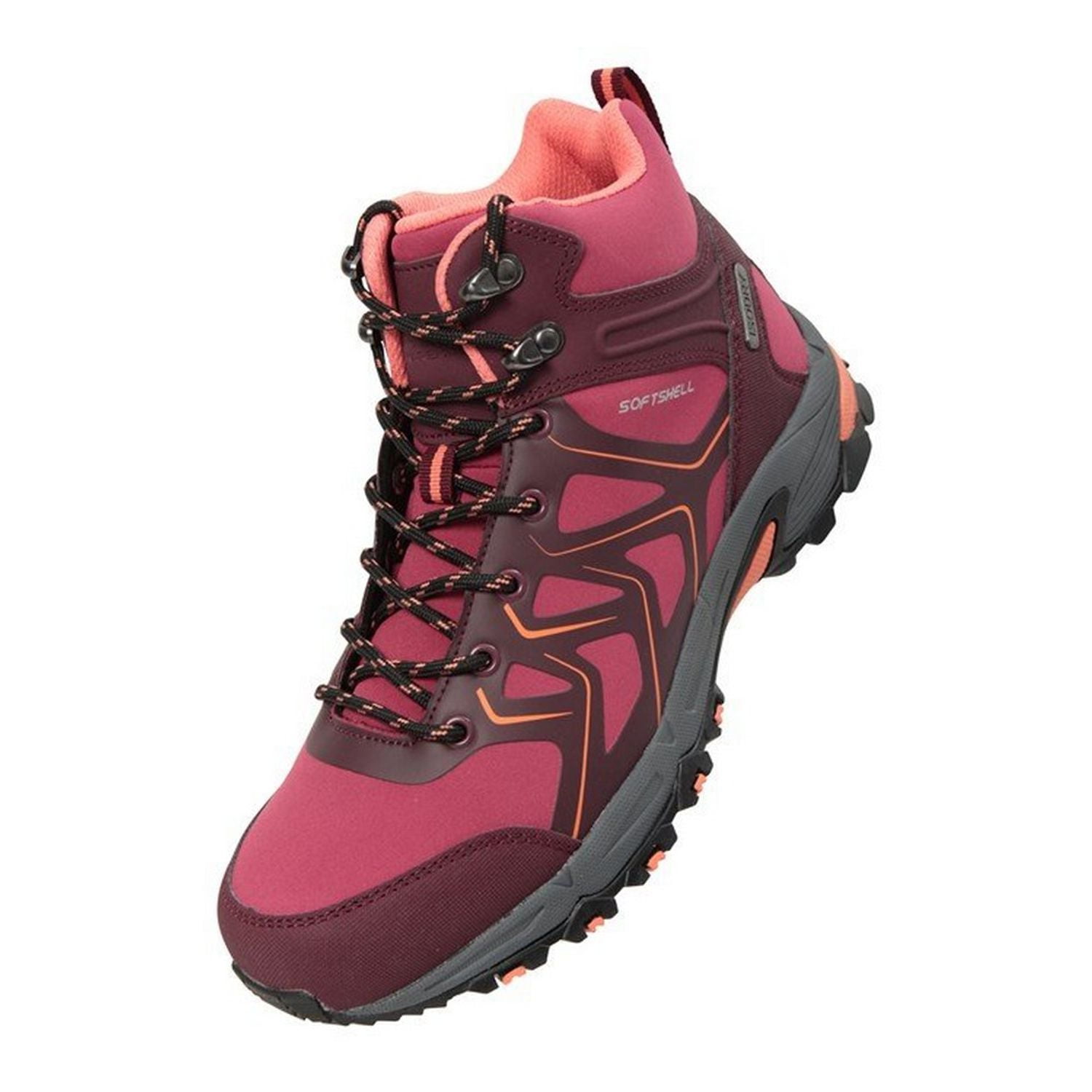 Mountain Warehouse Womens Shadow Softshell Walking Boots - Walmart.com