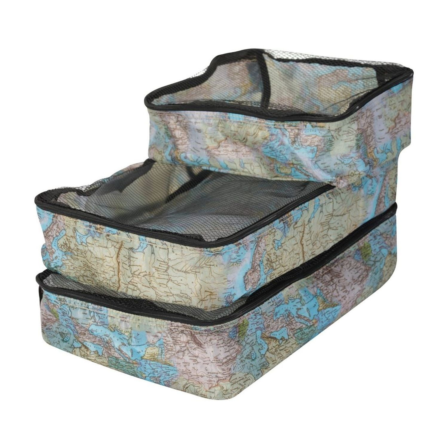 Mountain Warehouse World Map Packing Organizer (Pack of 3) - Walmart.com