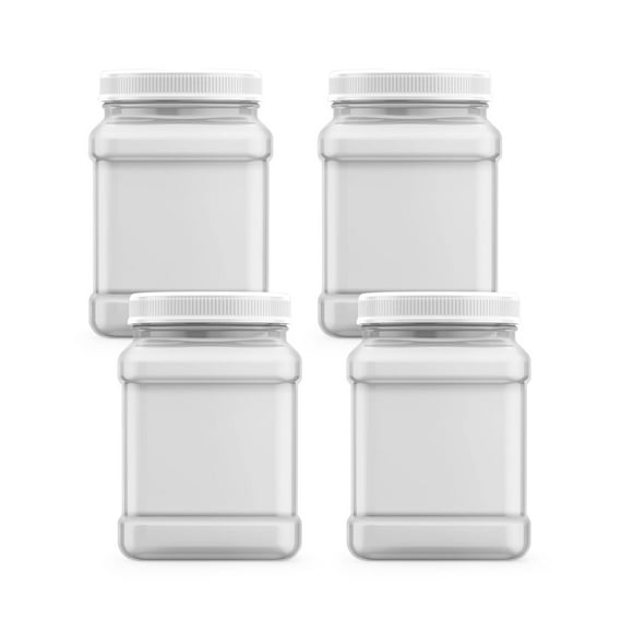 Clear Square Containers
