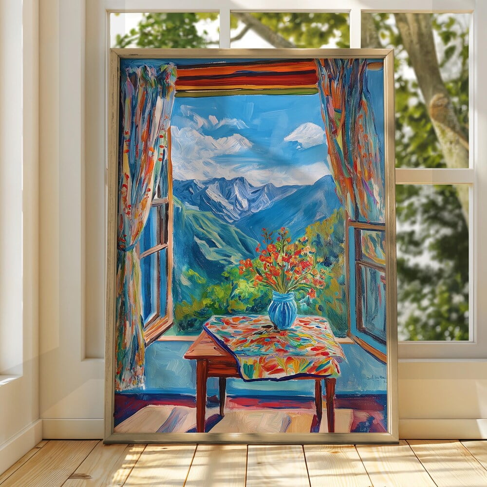 Mountain Window By Henri Matisse - Exhibition Poster - Gallery Print ...