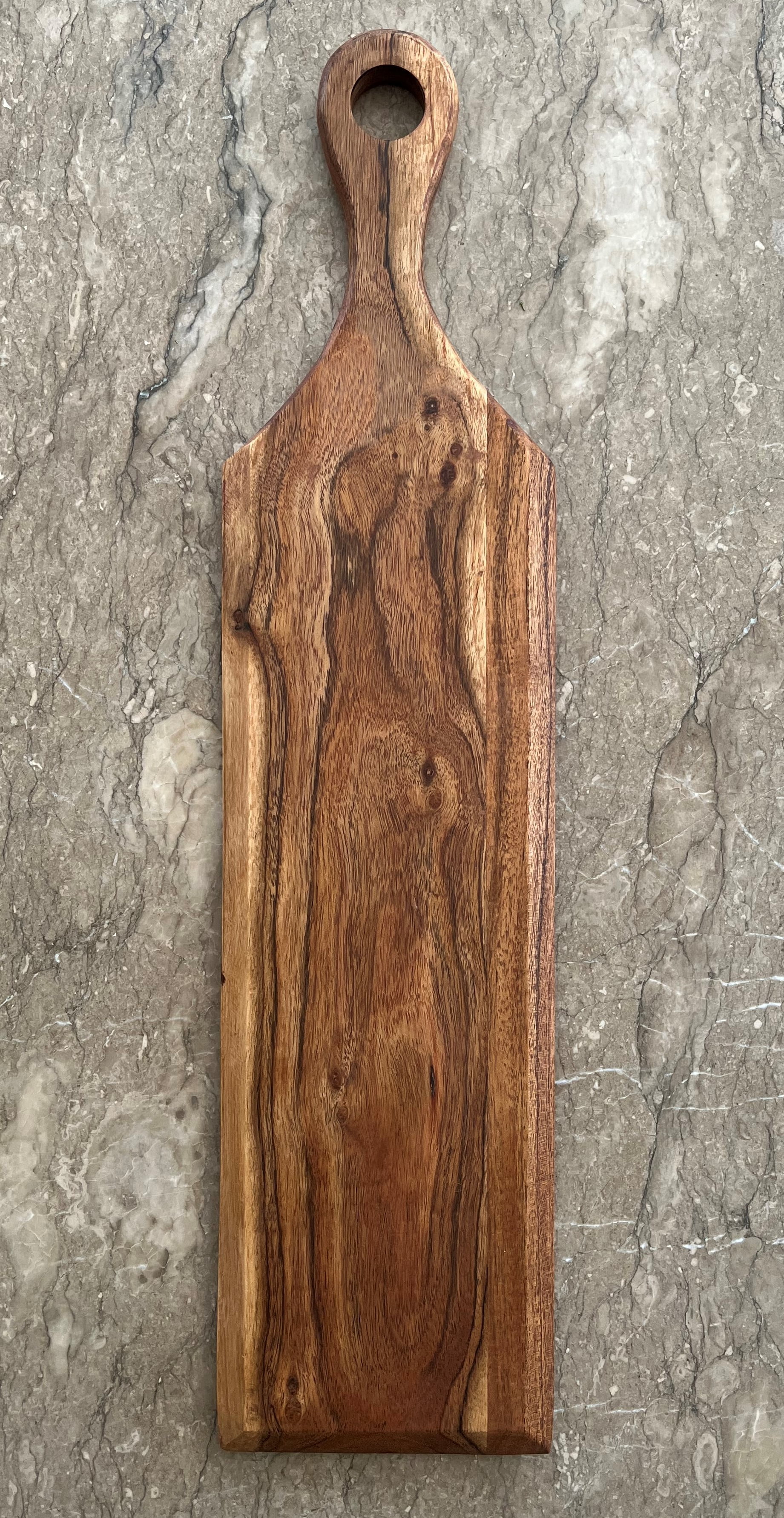 Mountain Woods Large Cutting Kitchen Wooden Food Board, Organic Brown ...