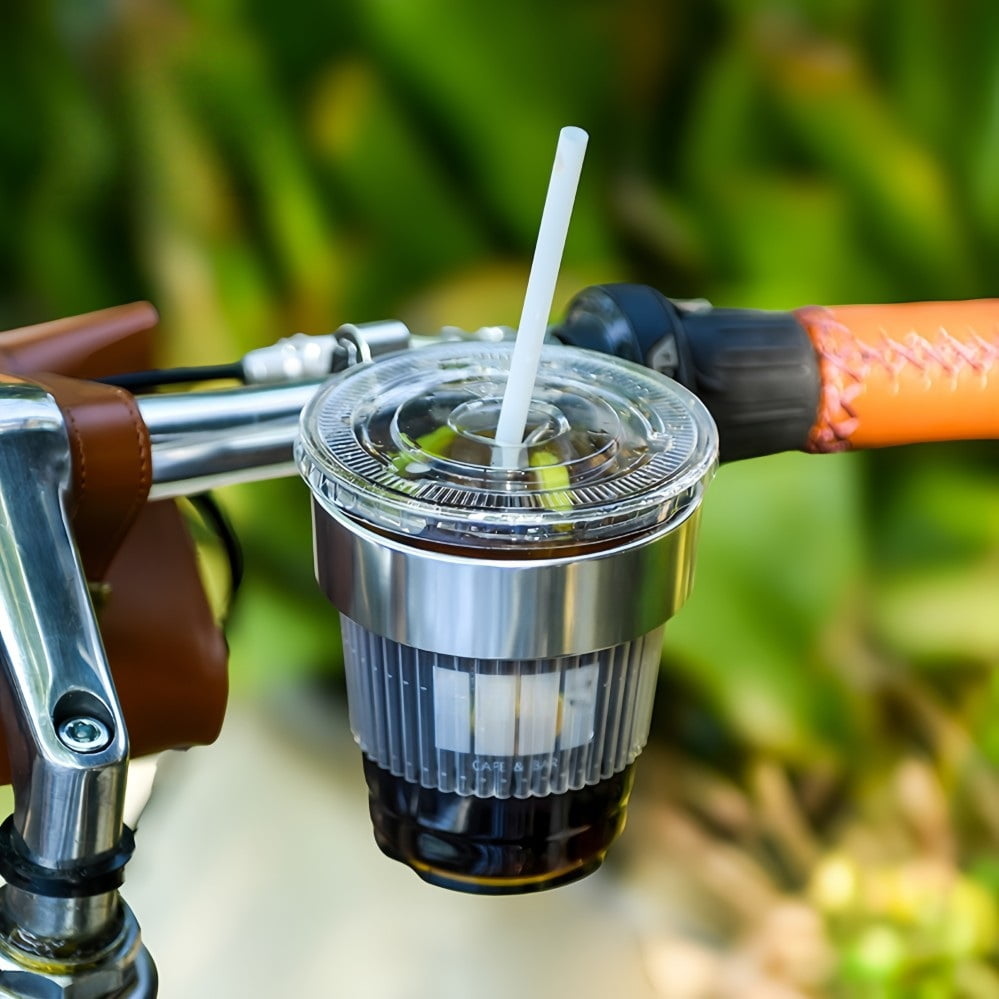 Mountain bike and road bike cup holders, bicycle cup holders, water bottle holders, coffee cup ...