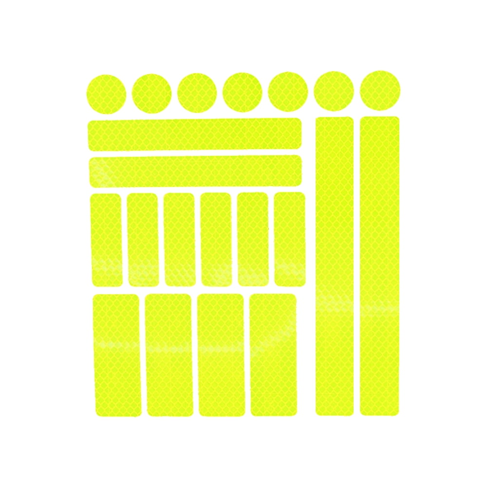 Mountain bike rack reflective strip body sticker safety sign reflective ...