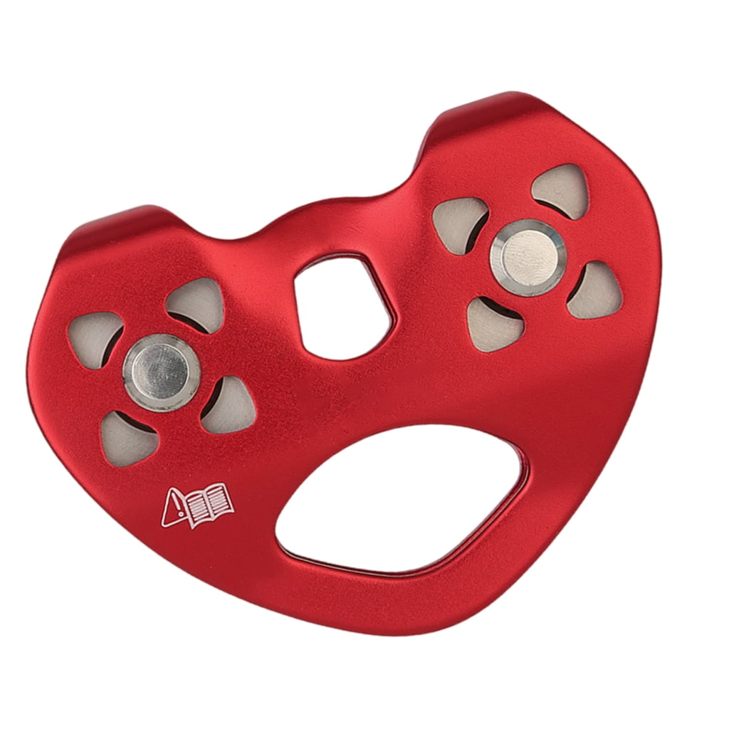 Mountaineer Rock Climbing Pulley Outdoor Crossing Twin Wheel Pulley ...