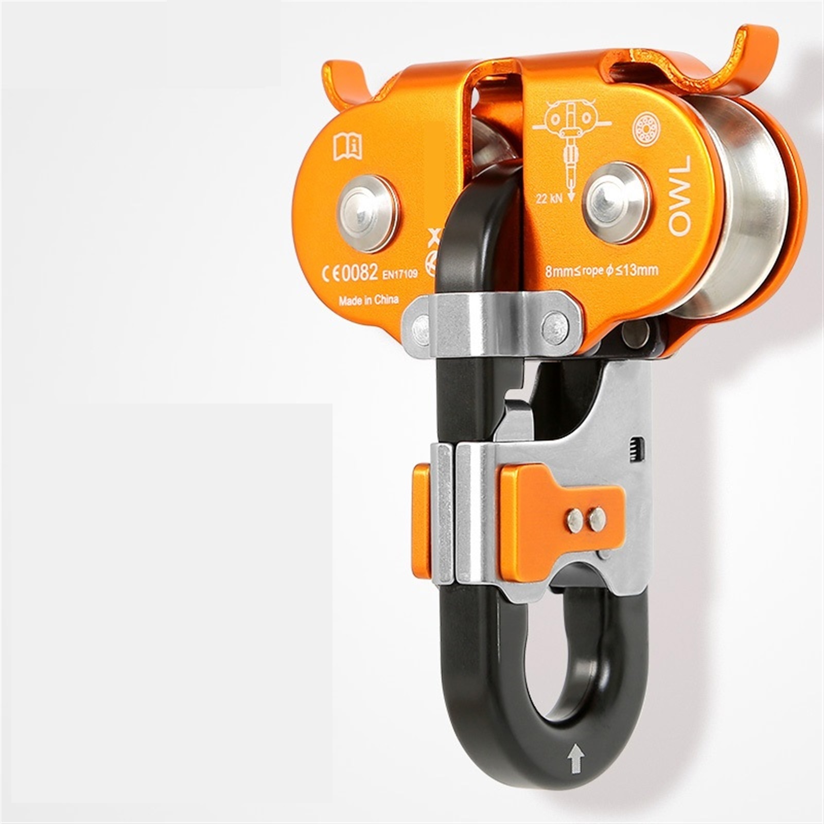 Double Pulley Block Pulley Double Tandem Metal Painted 50mm And 38mm ...