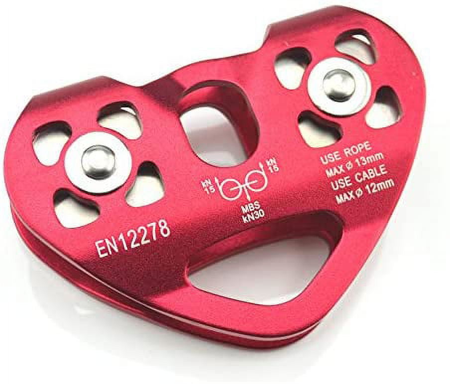 Mountaineering Climbing Rock 30KN 6700lbs Zip Line Wire Cable Trolley ...