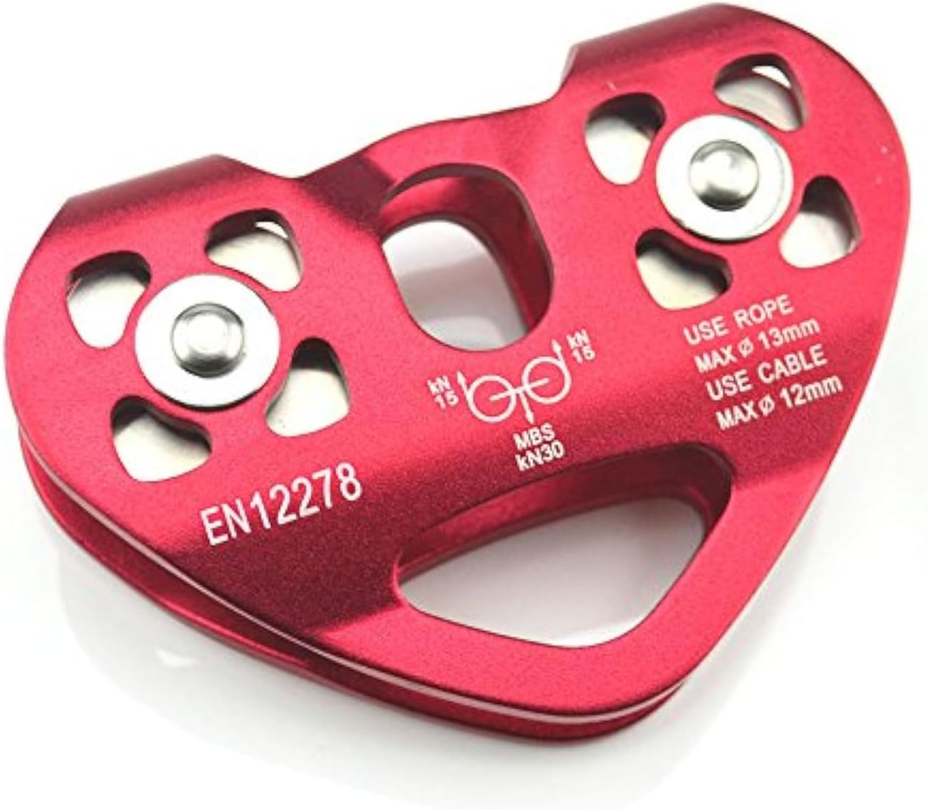 Mountaineering Climbing Rock 30KN / 6700lbs Zip Line/Wire Cable Trolley ...