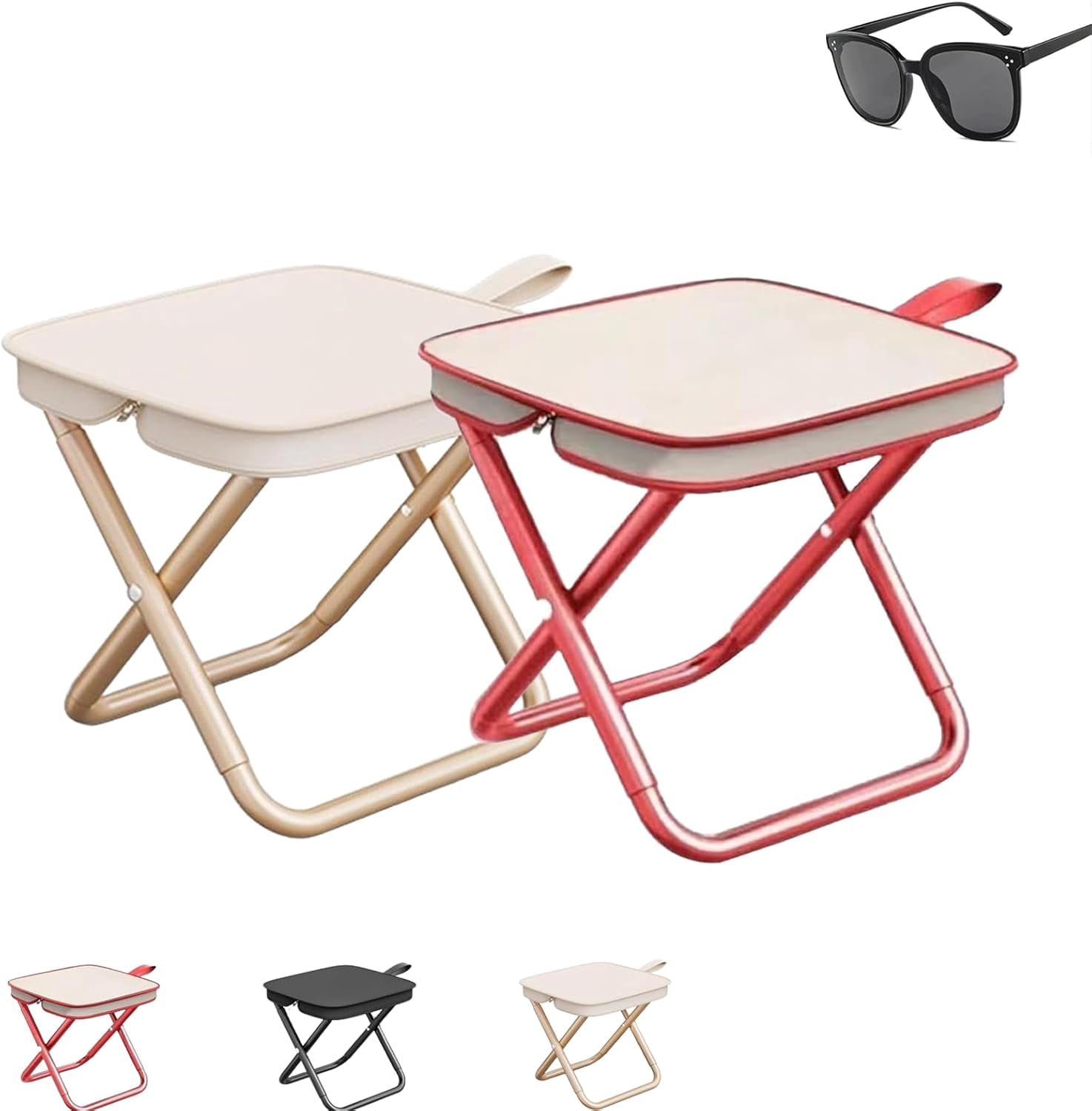 Mountaineering and Hiking Portable Stool,1.5Lbs Ultra Light Foldable ...