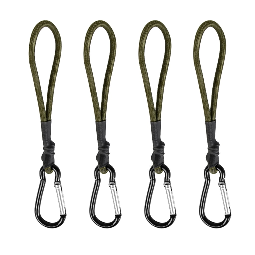 Mountaineering Hook with Elastic Rope Camping Elastic Rope Buckle Tent ...