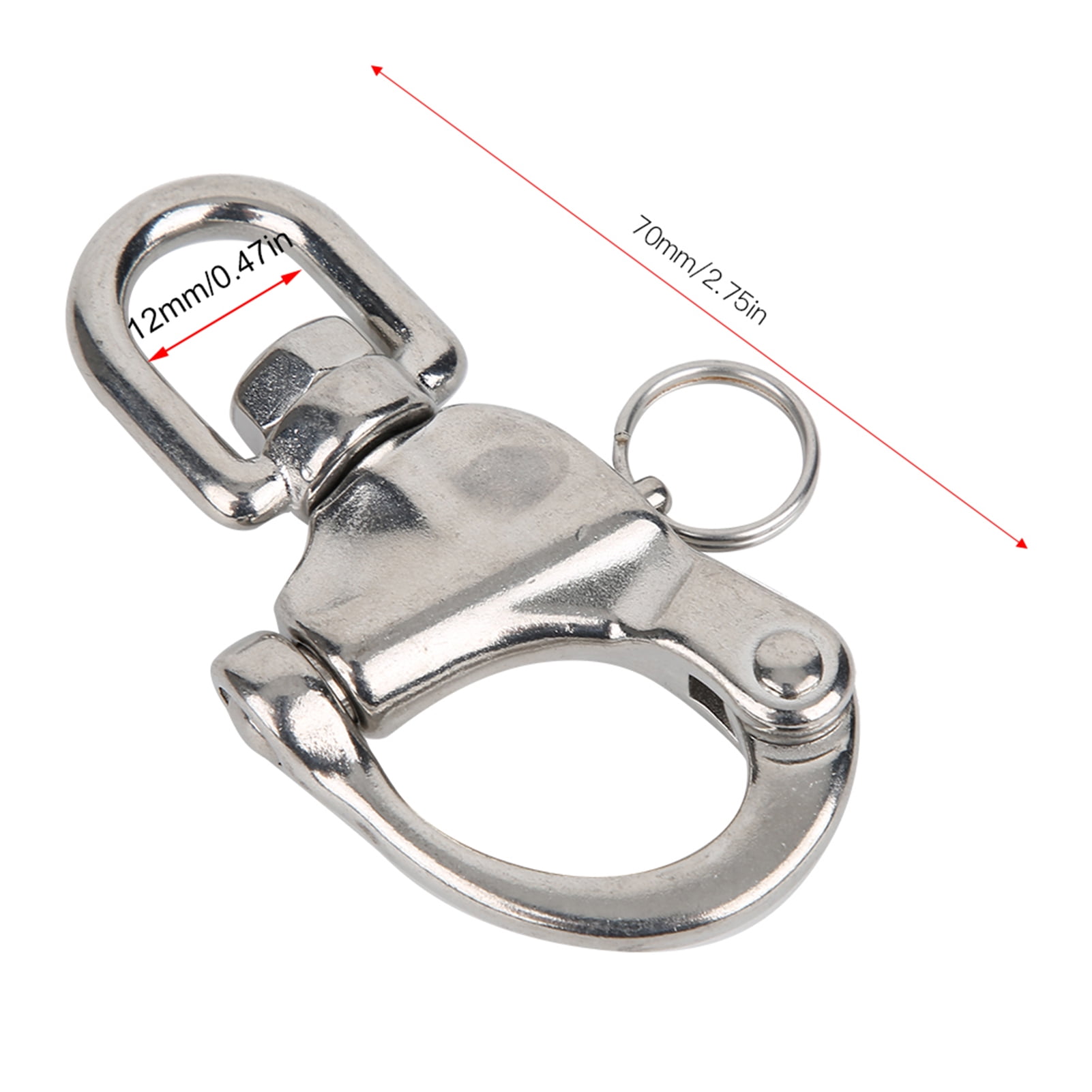 Mountaineering Shackle, 316 Stainless Steel Snap Hook, Climbing For ...