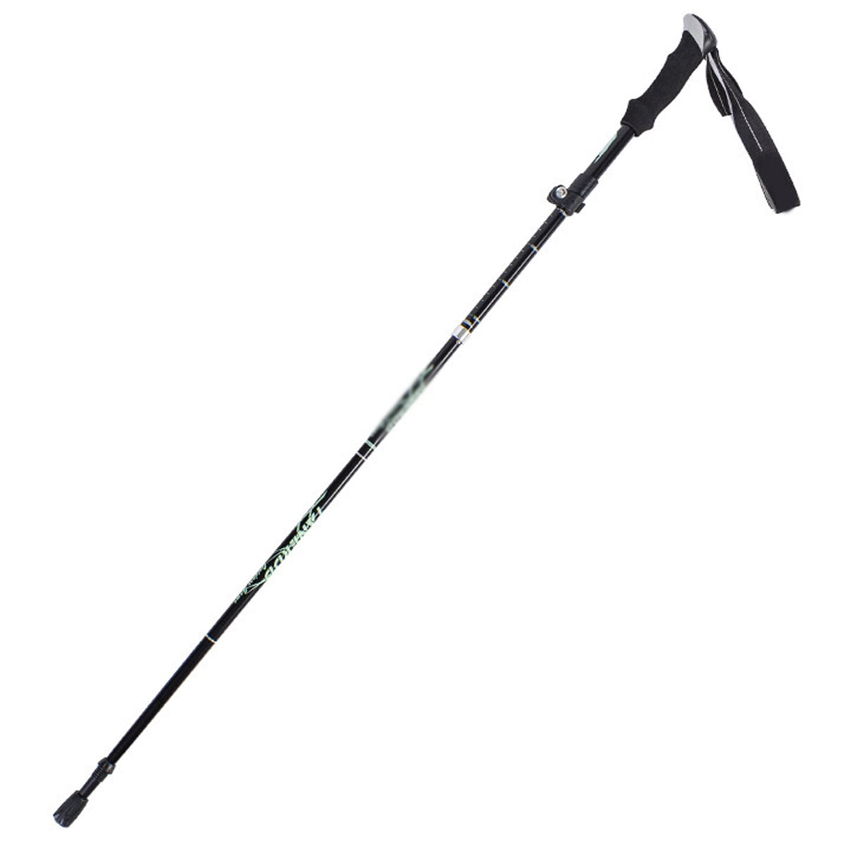 Mountaineering staff aluminum alloy folding ultra-light short ...