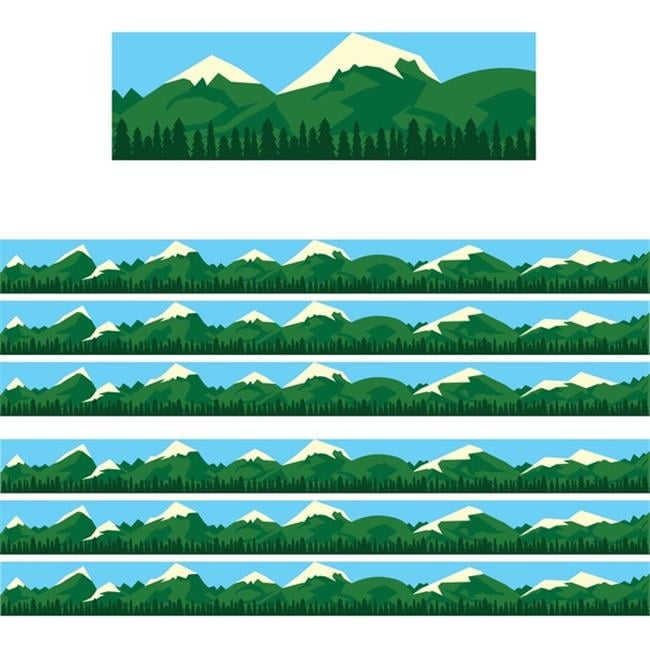 Mountains Border for Kids - Pack of 6 - Walmart.com