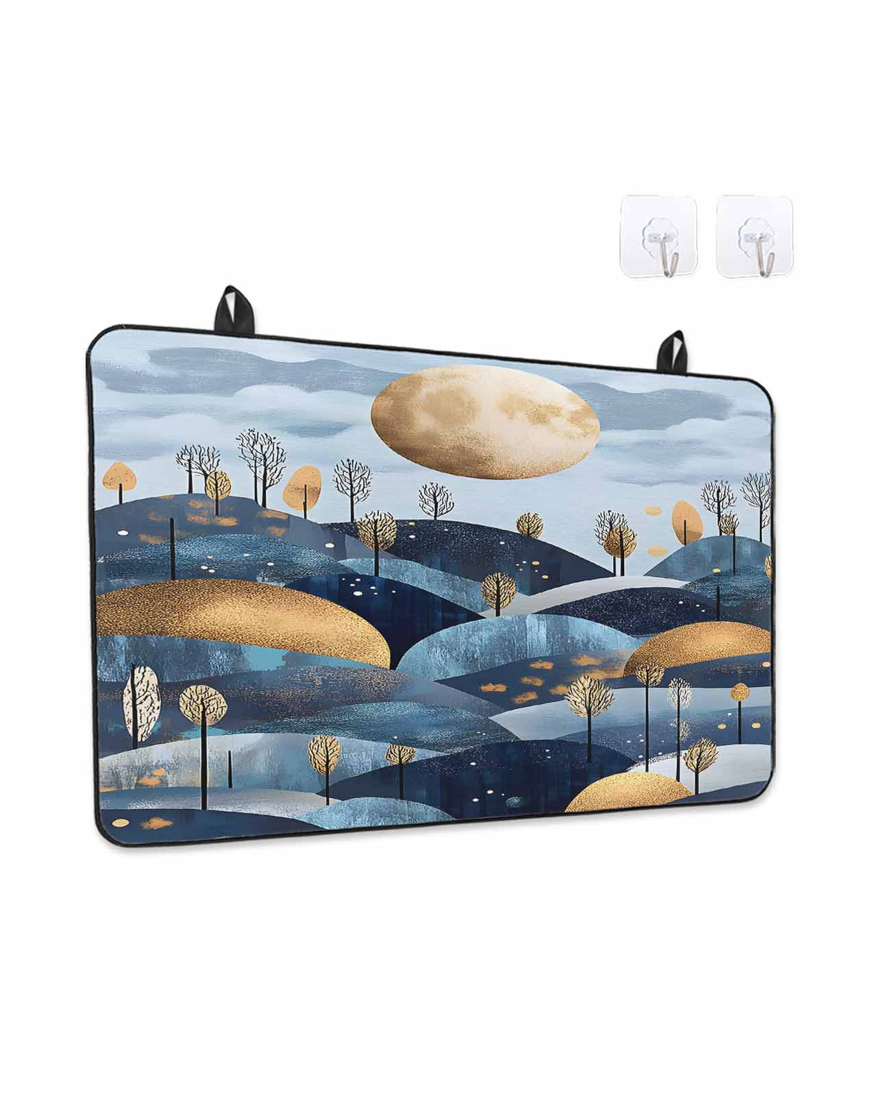 Mountains Modern Art Stove Top Covers for Electric Stove, 28'x20 ...