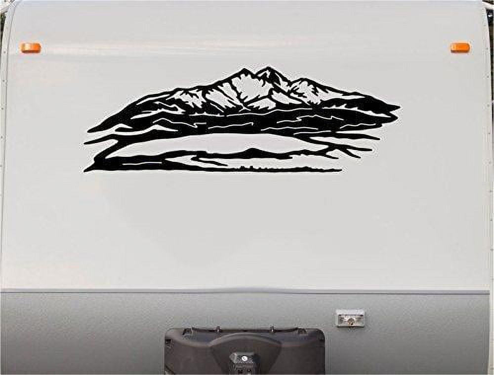 Mountains Scenic Stripes Motor Home Stripe Kit- RV Stickers - Camper ...