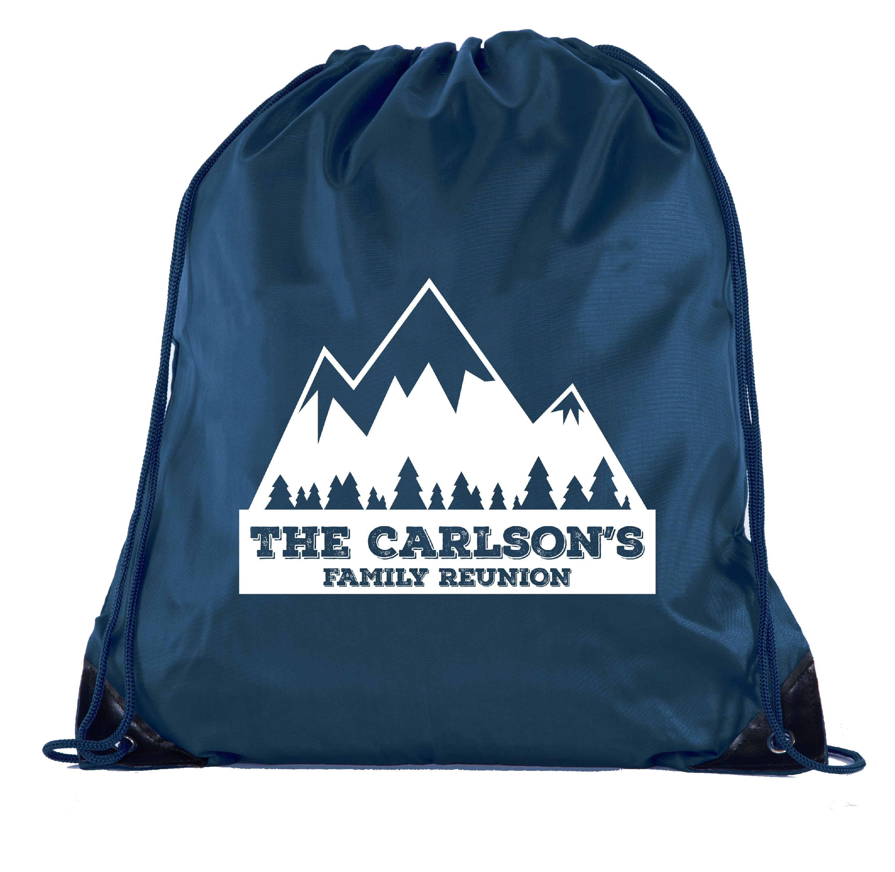 Mountains with Custom Name - Family Reunion Party Favor Bags - Walmart.com