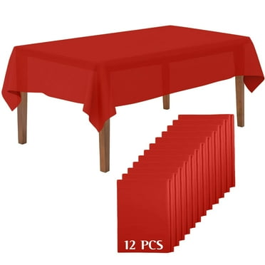 Plastic Tablecloth Birthday Party Supplies Disposable Tablecloths ...