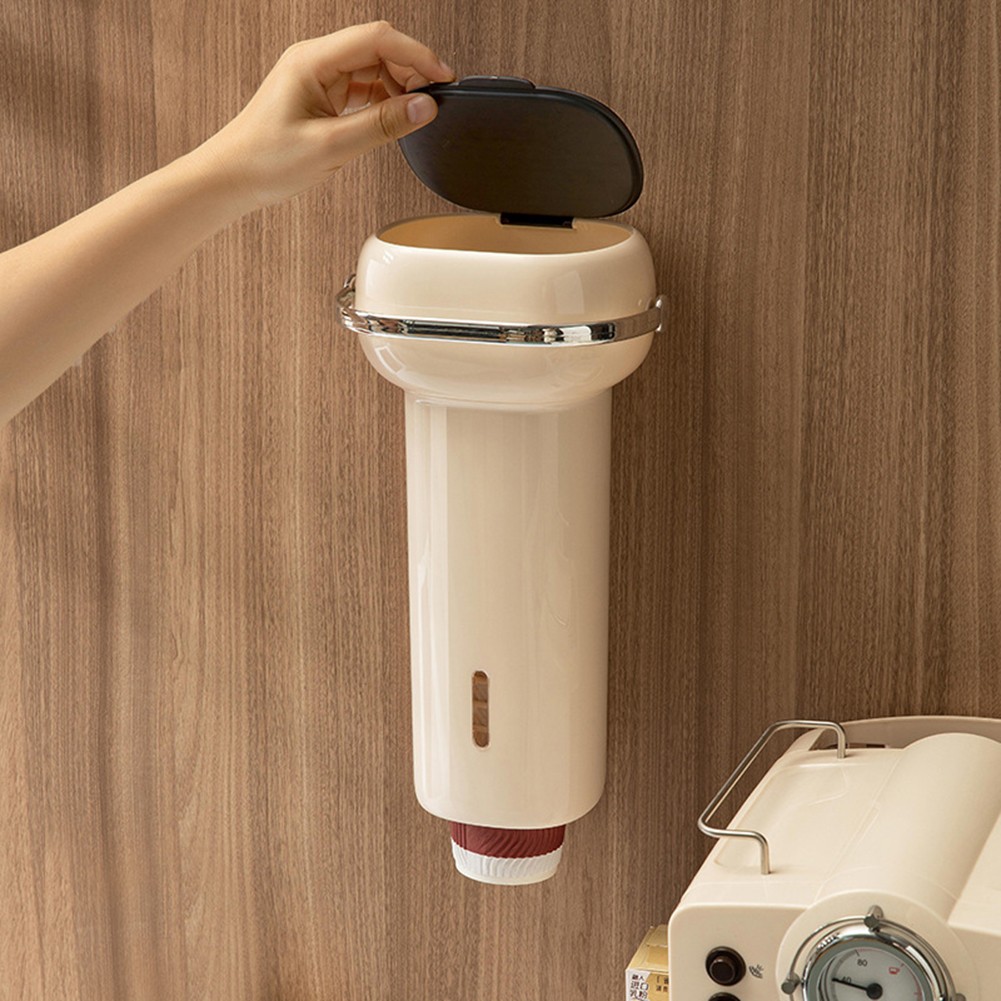 Mounted Automatic Cup Storage Rack Cups Dispenser Plastic Cup Holder ...