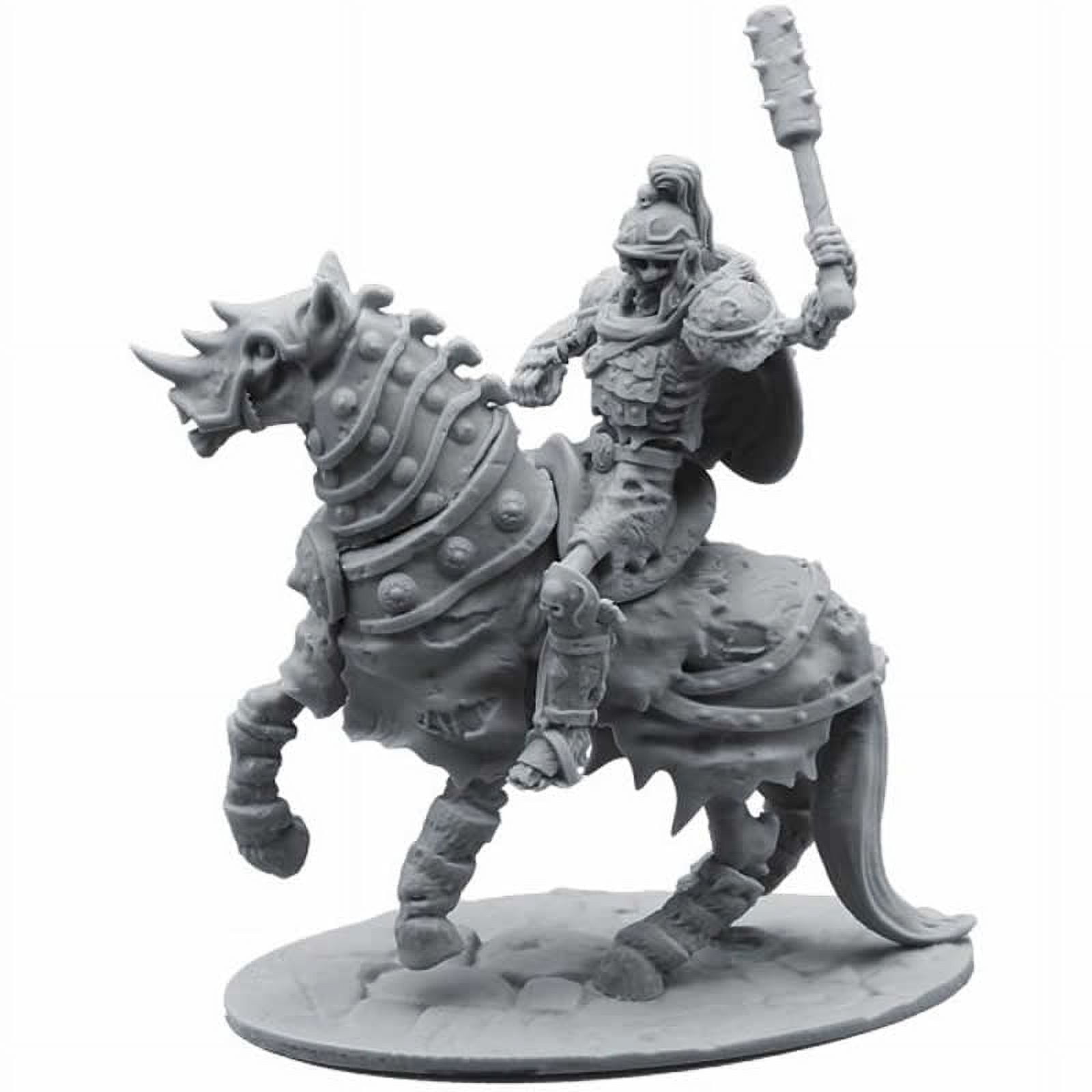 Mounted Skeleton Warrior Figure Kit 28mm Heroic Scale Miniature ...
