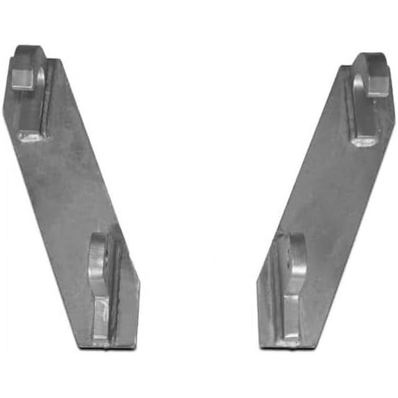 Mounting Brackets Pair Fits John Deere Global Euro Loaders - Walmart.com