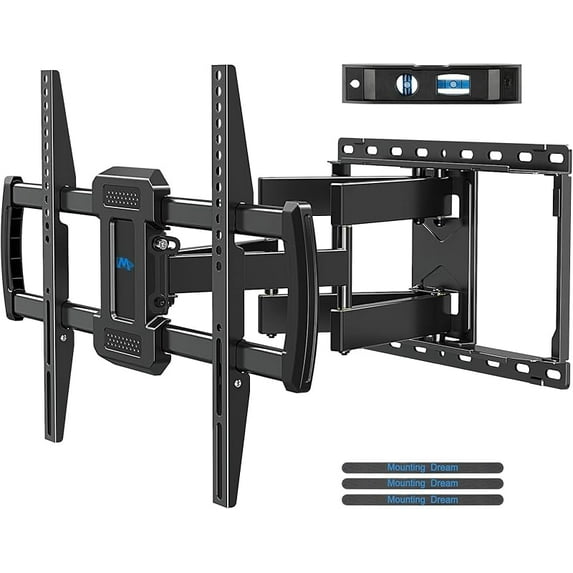 Mounting Dream TV Wall Mount, UL Listed Full Motion Mount Bracket for ...