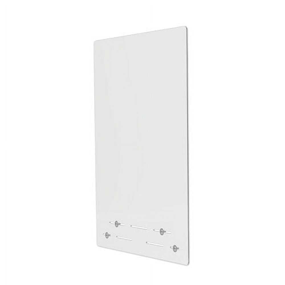 Mounting Safety Barrier With Full Shield, 23.75" X 31.75", Acrylic ...