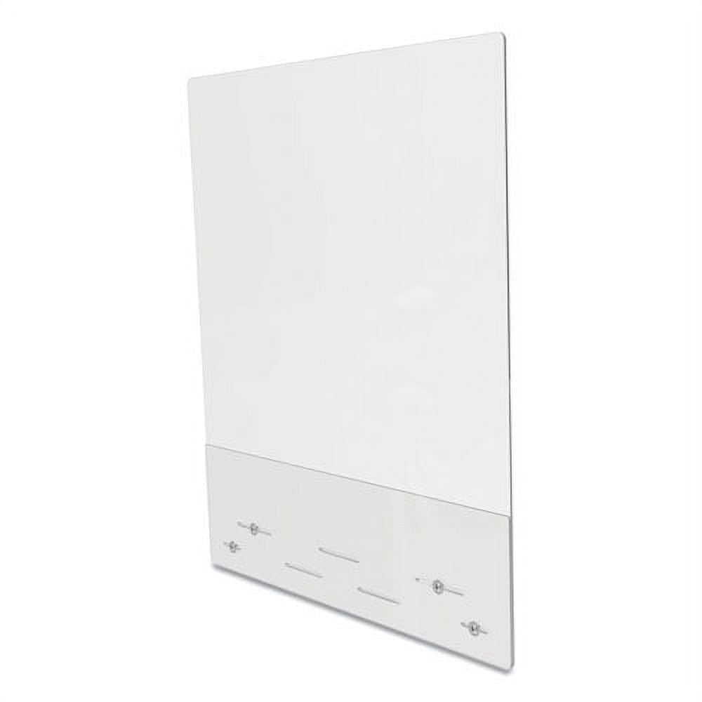 Mounting Safety Barrier With Full Shield, 23.75" X 31.75", Acrylic ...