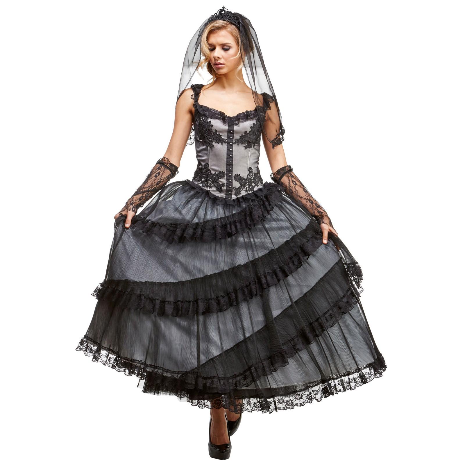 Mourning Bride Adult Costume - Walmart.com