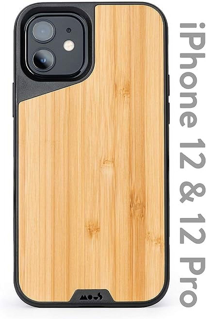 Mous - Case for iPhone 12/12 Pro - Bamboo - Limitless 4.0 - Protective ...