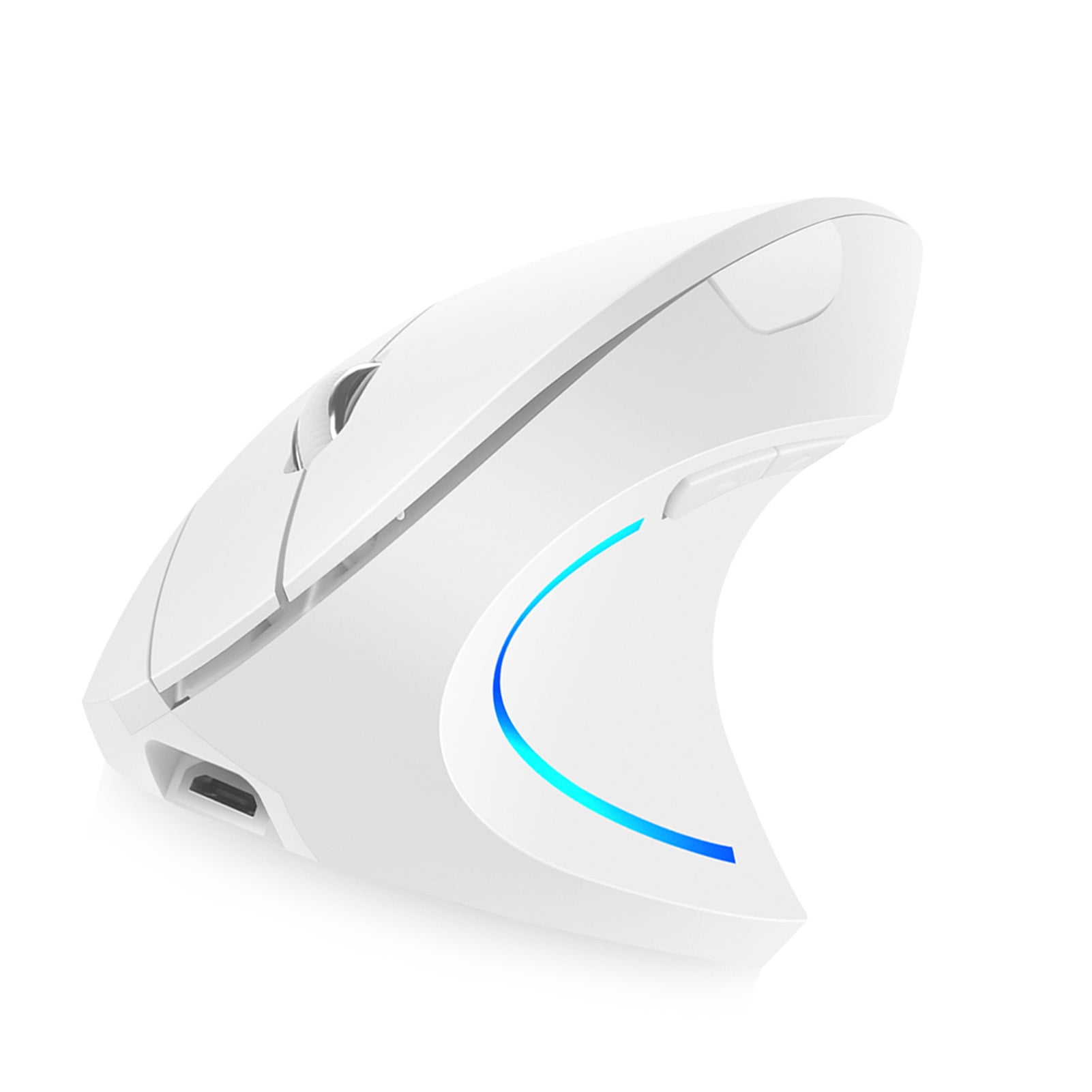 Mouse 2.4G Wireless Vertical Mouse Rechargeable Upright Ergonomic Mouse ...