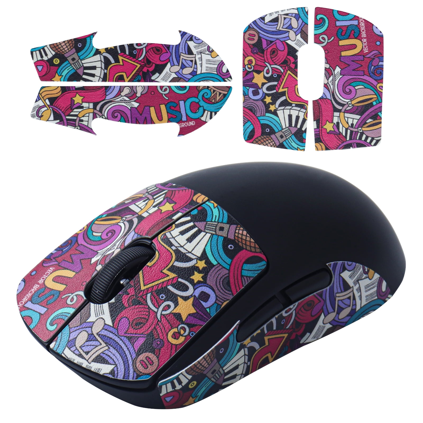 Mouse Anti-Slip Grip Tape fit for Logitech G Pro Wireless Gaming Mouse ...