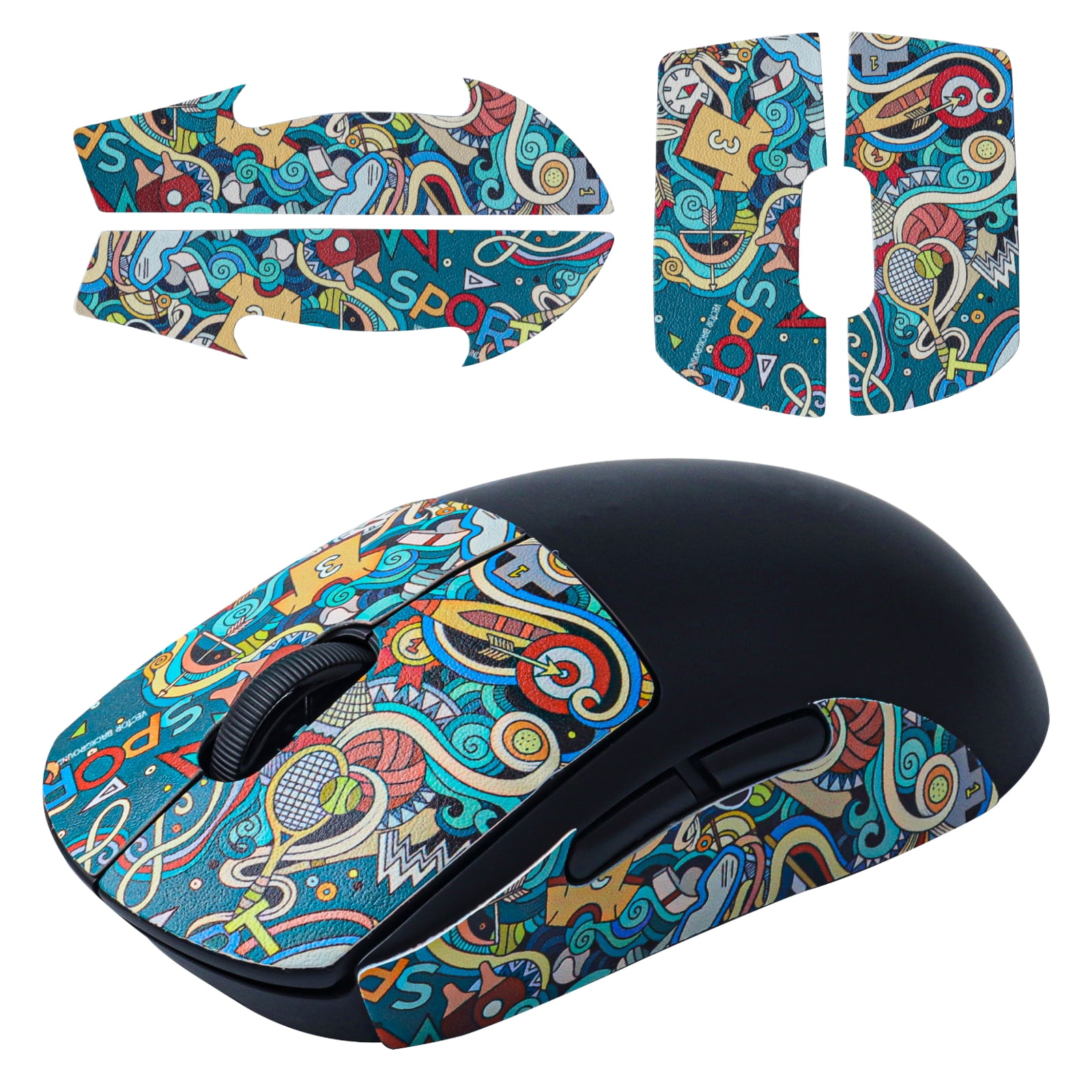 Mouse Anti-Slip Grip Tape fit for Logitech G Pro Wireless Gaming Mouse ...