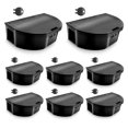 Mouse Bait Station 8-Pack – Tamper-Resistant Rodent Control Boxes with ...