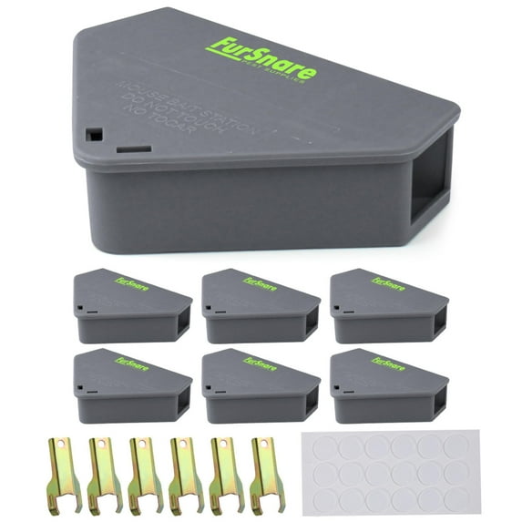 Mouse Bait Station for Outdoor & Indoor with Keys - Mice Traps for ...