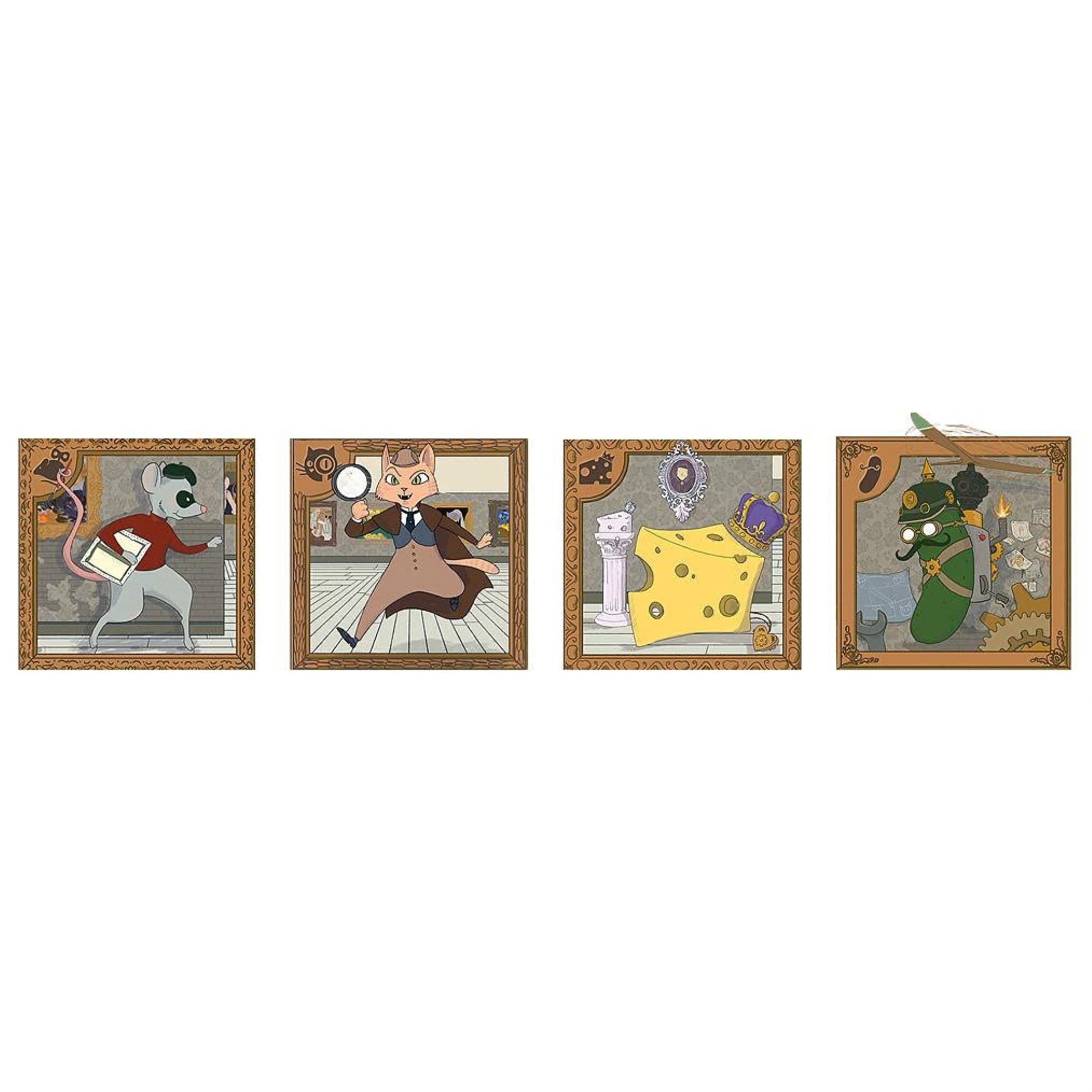 Mouse Cheese Cat Cucumber Card Game - Walmart.com