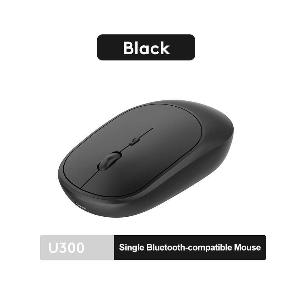 Mouse Dual Mode Bluetooth Wireless Rechargeable Silent Button ...