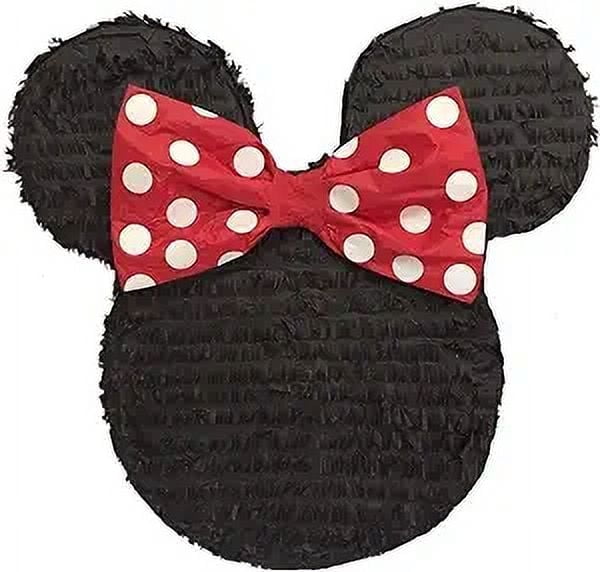 Mouse Ears with Red Bow Pinata 19" - Walmart.com