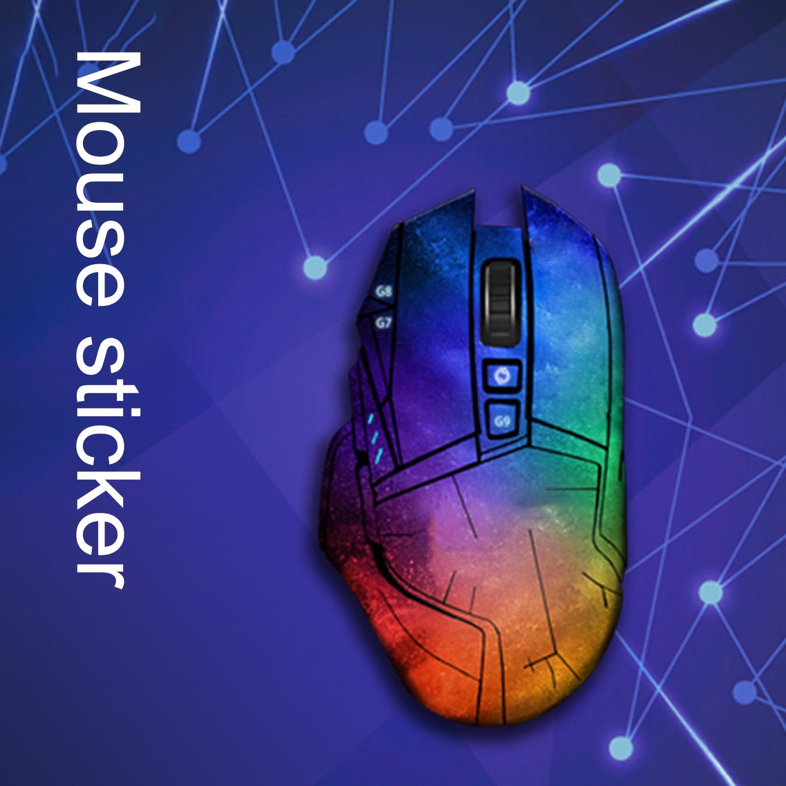 Mouse Feet Colorful PVC Matte Texture Mice Protective Cover for G502 ...