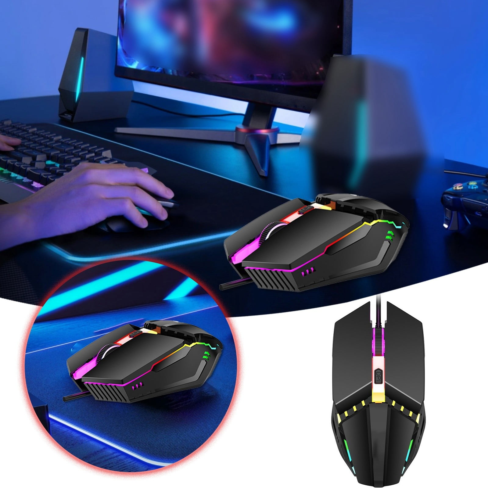 Mouse For Laptop Logitech Wireless Mouse Essential For Work Wired Usb ...