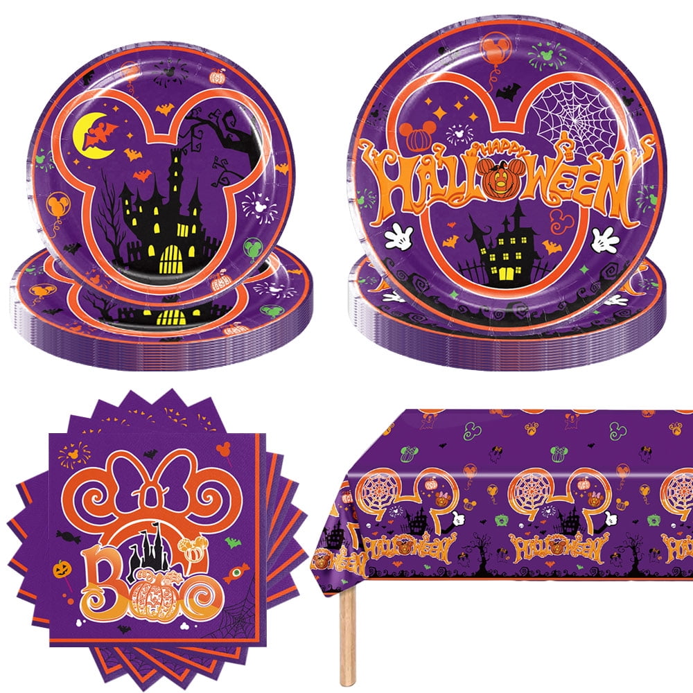 Mouse Halloween Party Decorations Halloween Mouse Theme Tableware Set ...