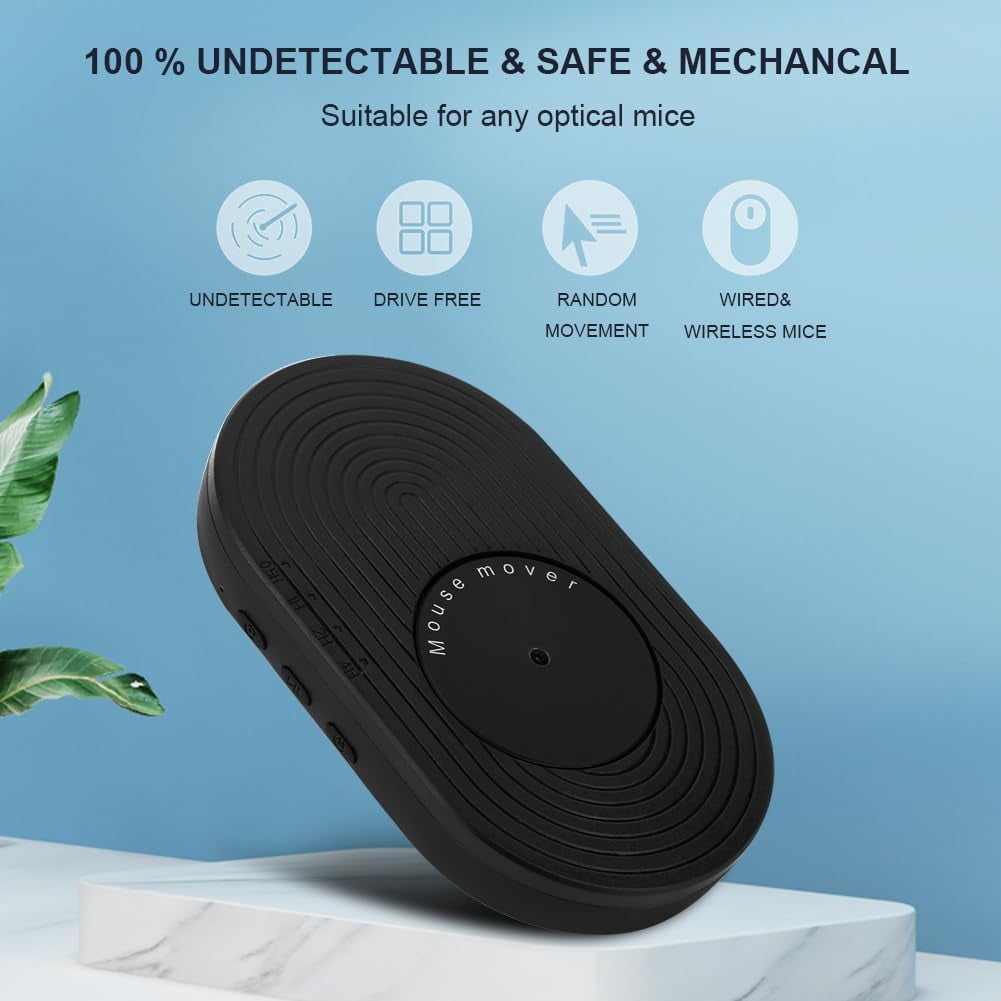 Mouse Jiggler Undetectable Mouse Wiggler Shaker Keep PC Screen Active ...