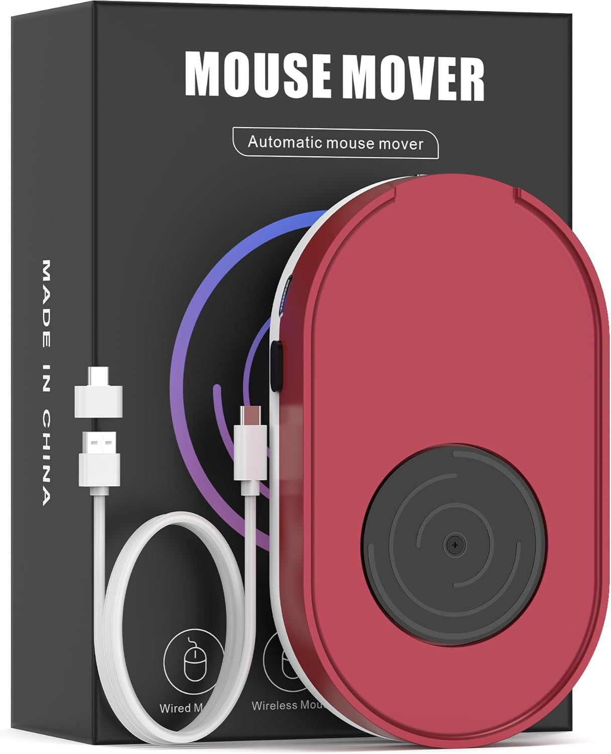 Mouse Jiggler, Undetectable Mouse Mover Device Wiggler Shaker With ...