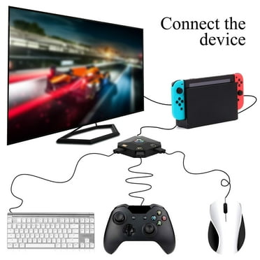 ZIYOULANG G6L RGB Backlit Gaming Controller Converter, TYPE-C USB ...