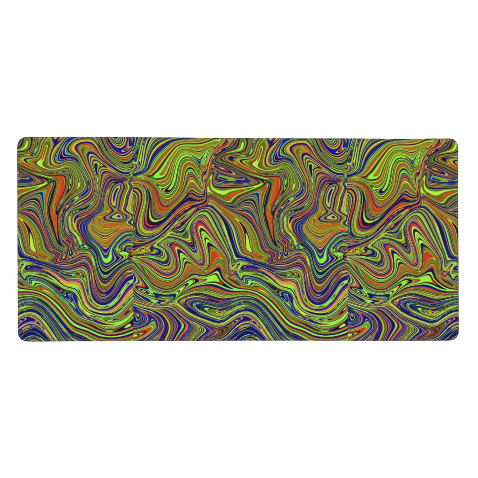 Mouse Pad 16x35.5in Oversized Rubber Keyboard Pad Used For Office Games ...
