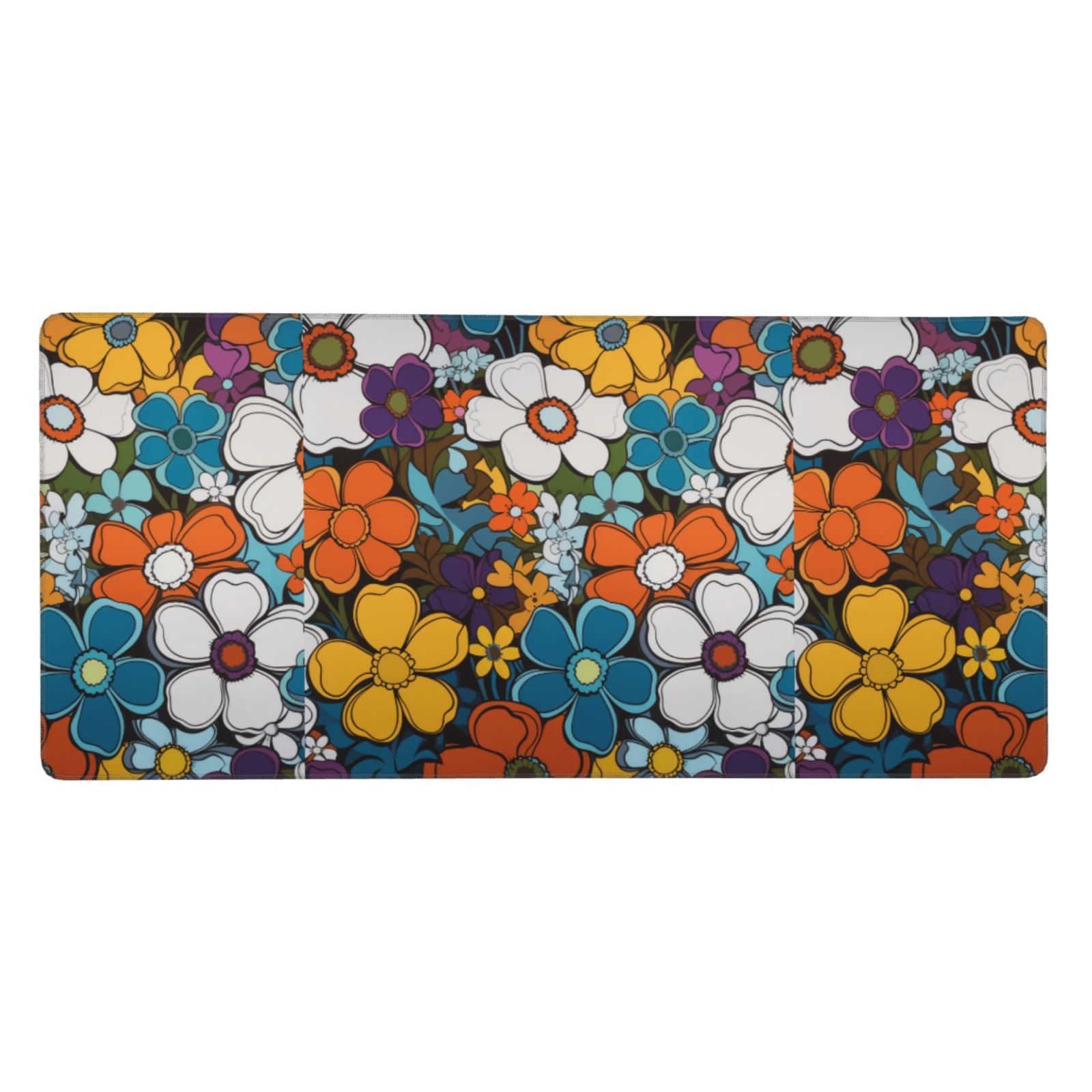 Mouse Pad 16x35.5in Oversized Rubber Keyboard Pad Used For Office Games ...