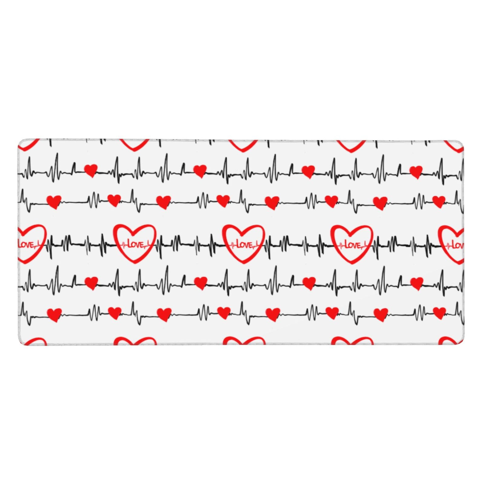 Mouse Pad 16x35.5in Oversized Rubber Keyboard Pad Used For Office Games ...