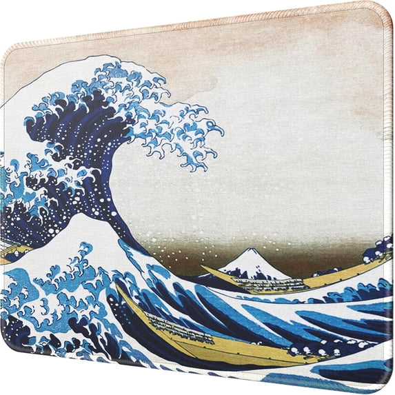 Mouse Pad [30% Larger] with Anti-Fray Stitched Edges, Premium-Textured ...