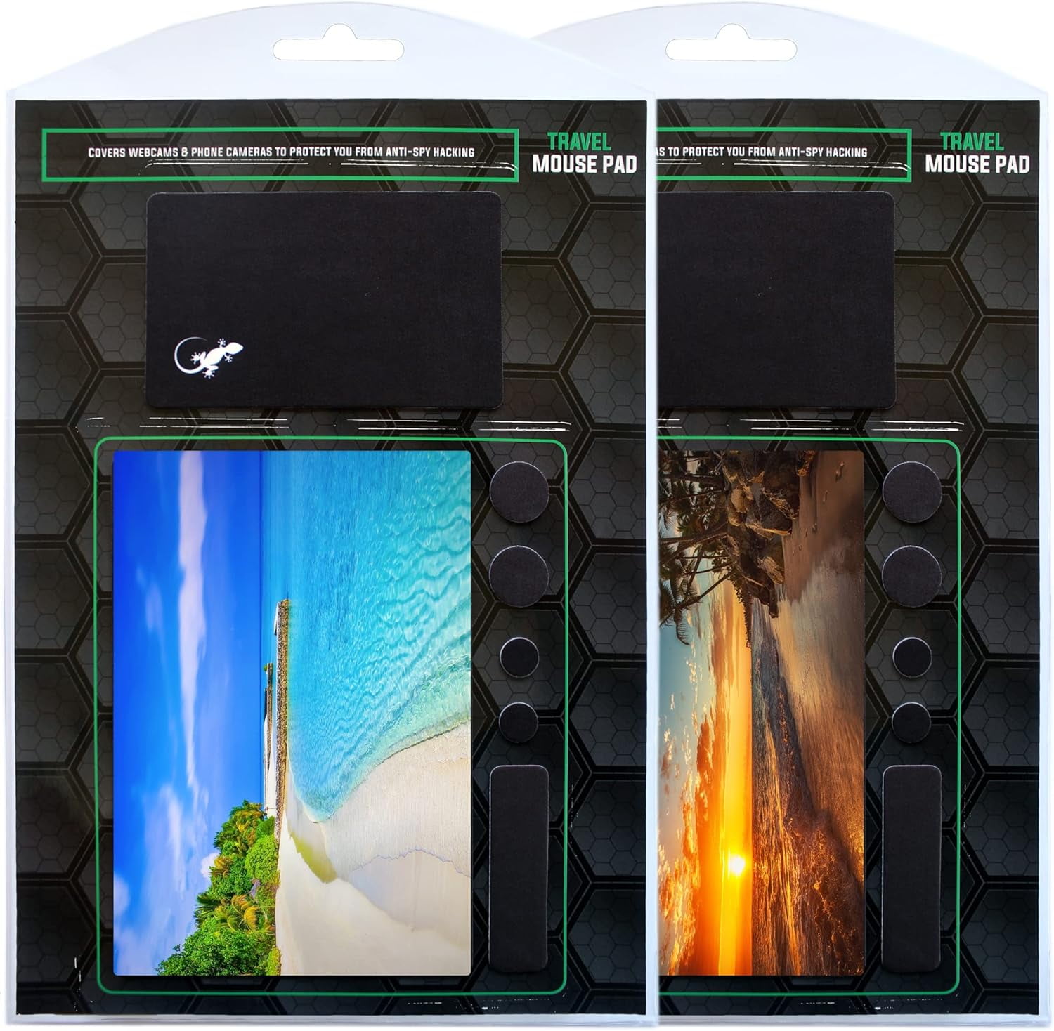 Mouse Pad Adhesive Bottom - Sticks to Any Surface - Portable - Webcam ...