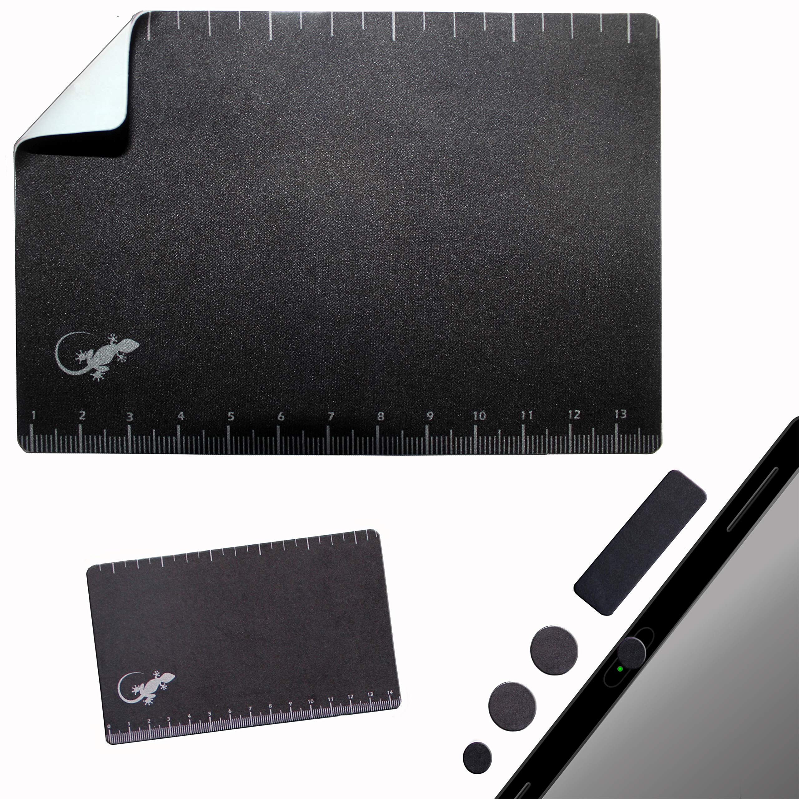 Mouse Pad Adhesive Bottom - Sticks to Any Surface - Portable - Webcam ...