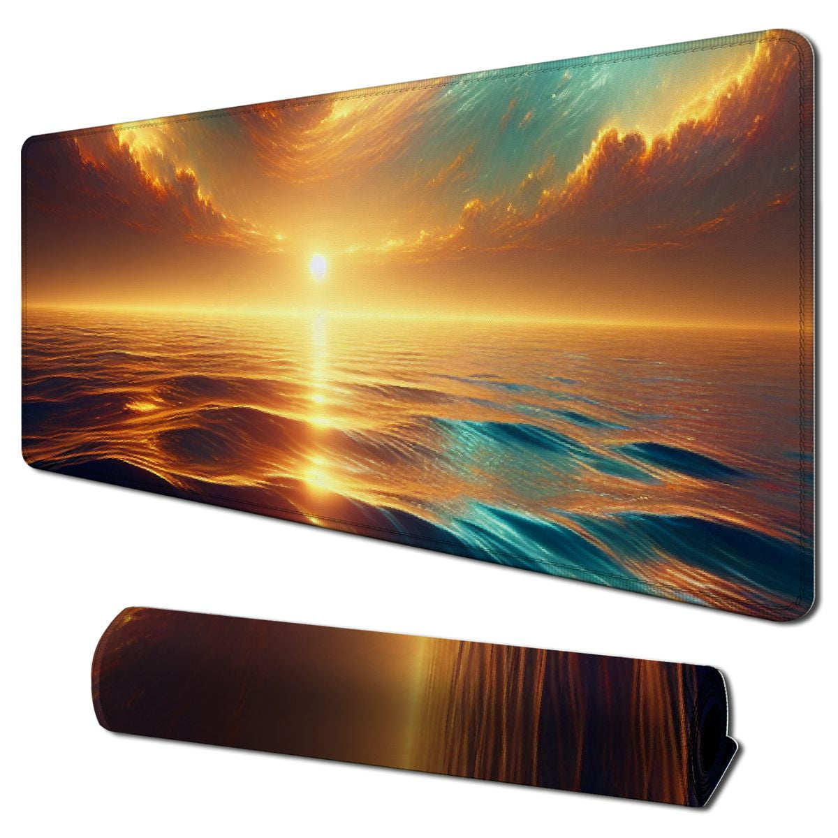 Mouse Pad + Desk Mat + Keyboard Wrist Rest + Coaster Set, Cute ...