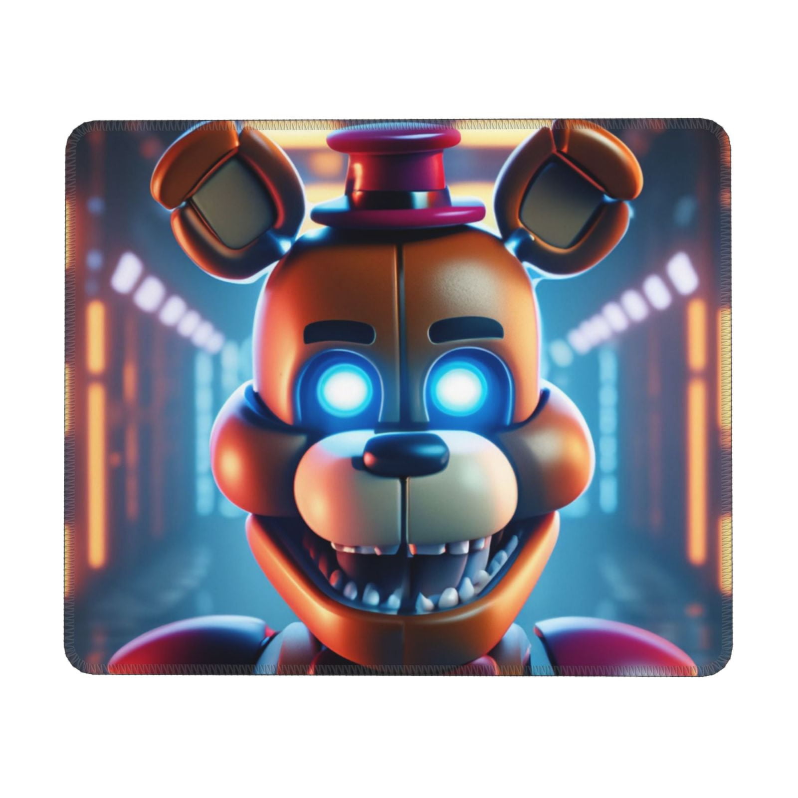 Mouse Pad, Five Nights At Freddy'S Stitched Edge Mouse Pads With 3mm ...